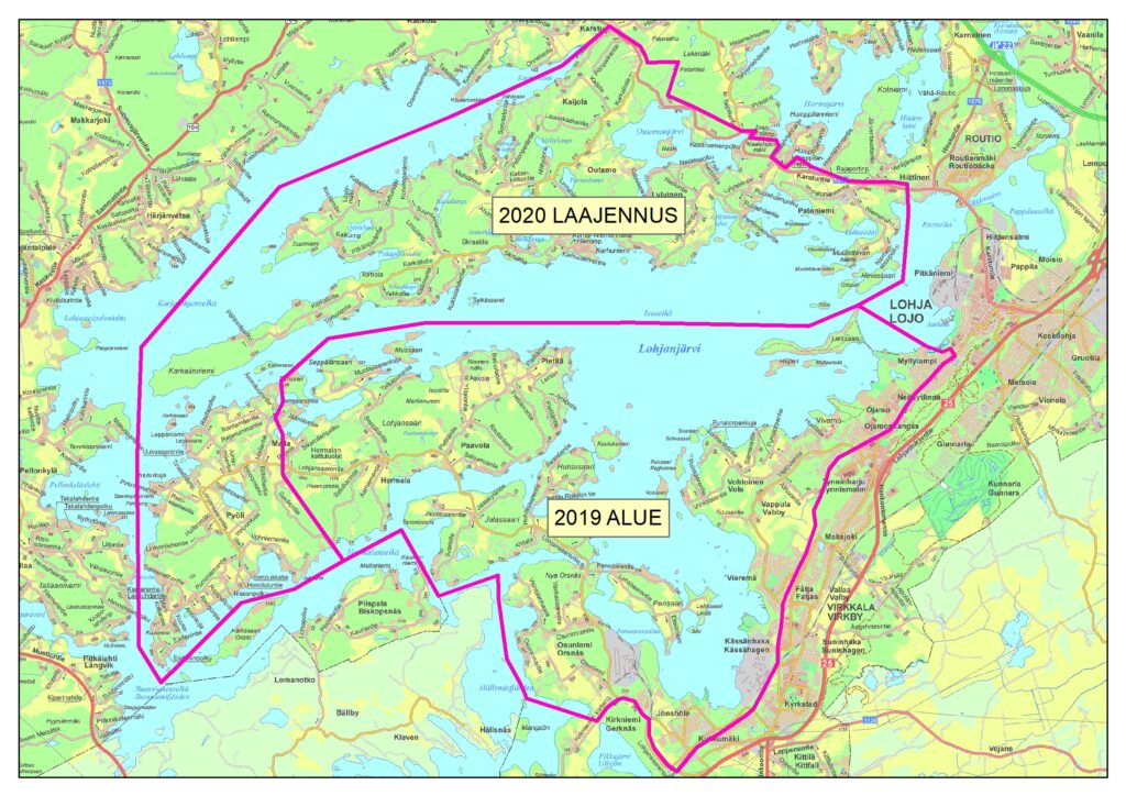 Puutiaisaivokuumeen riskialue laajenee Lohjanjärven ranta-alueilla - Lohja