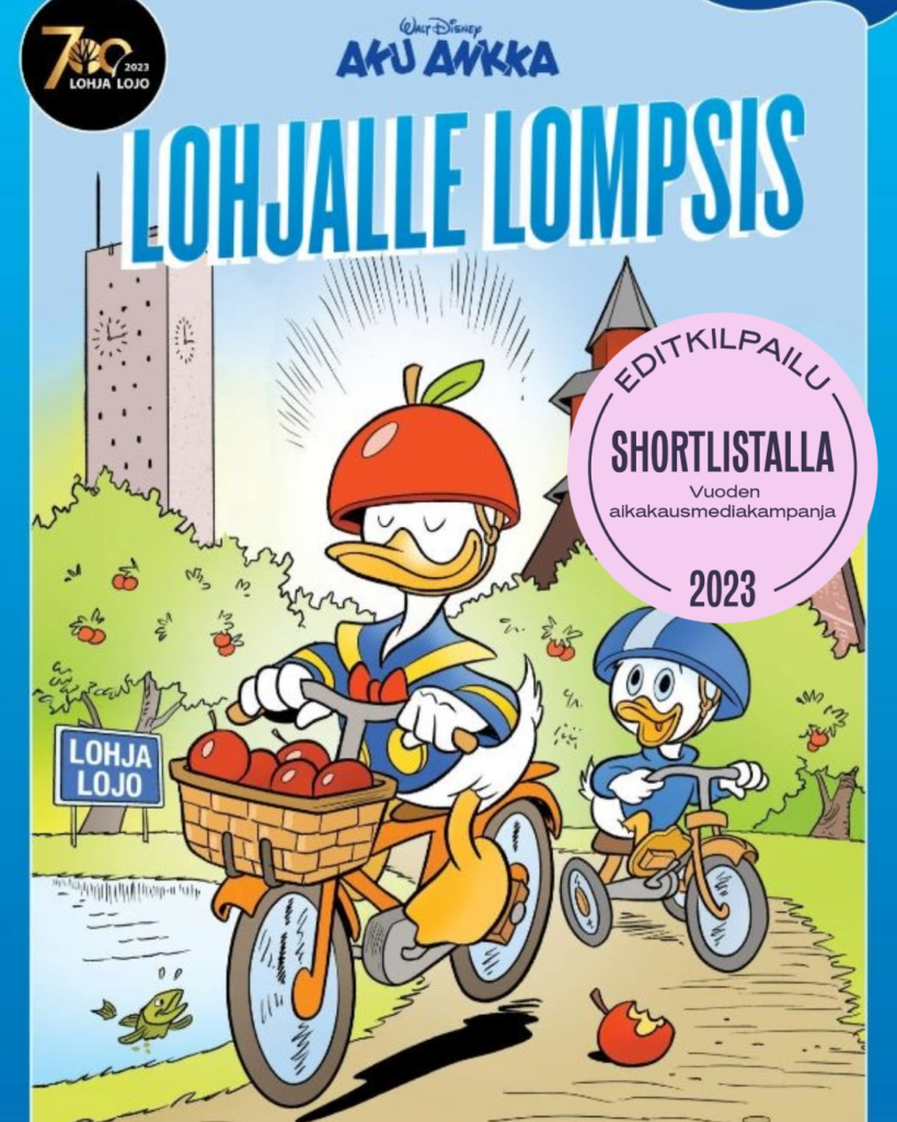Lohjan Aku Ankka voitti Aikakausmedian Edit-kilpailussa - Lohja
